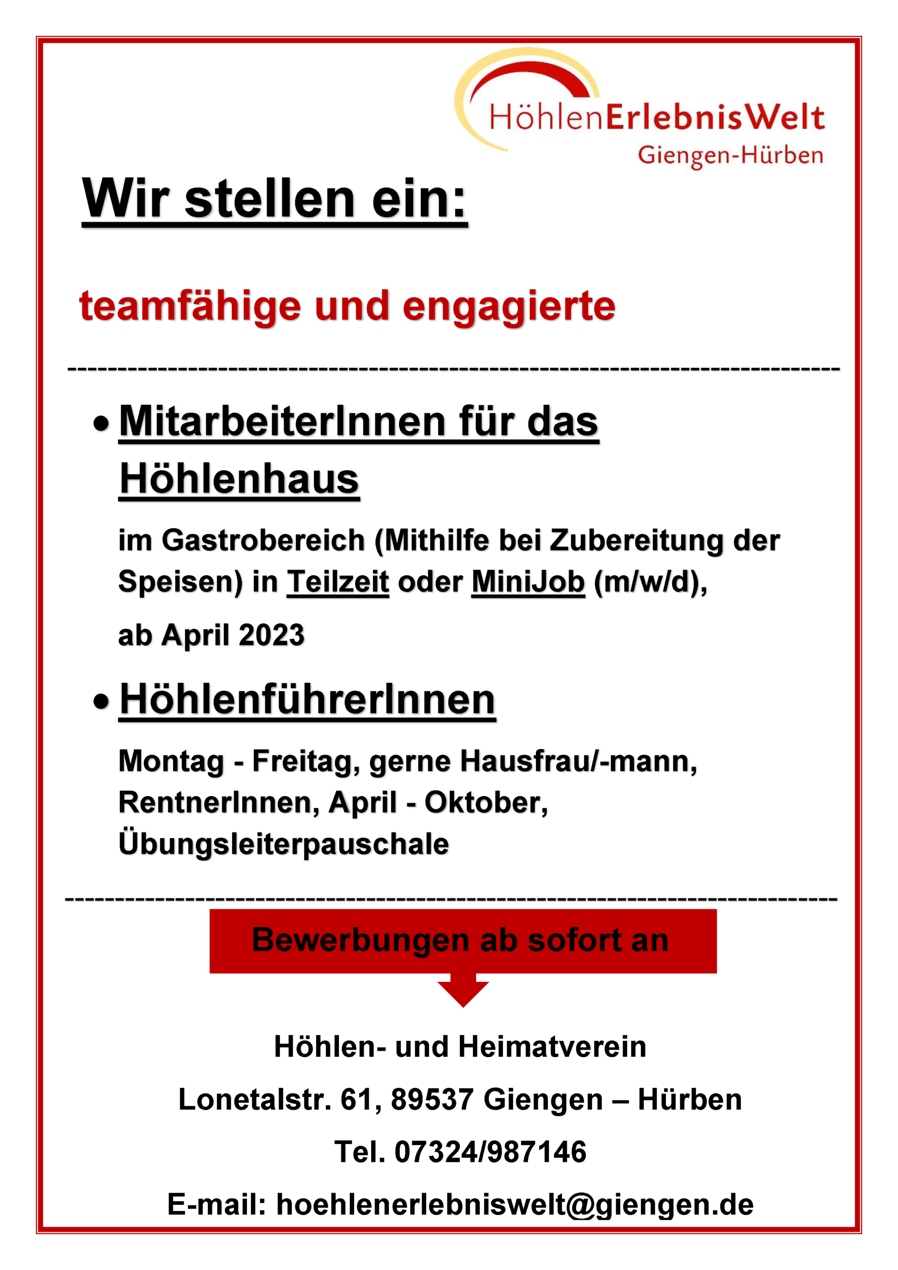 Stellenangebote Stadt Giengen